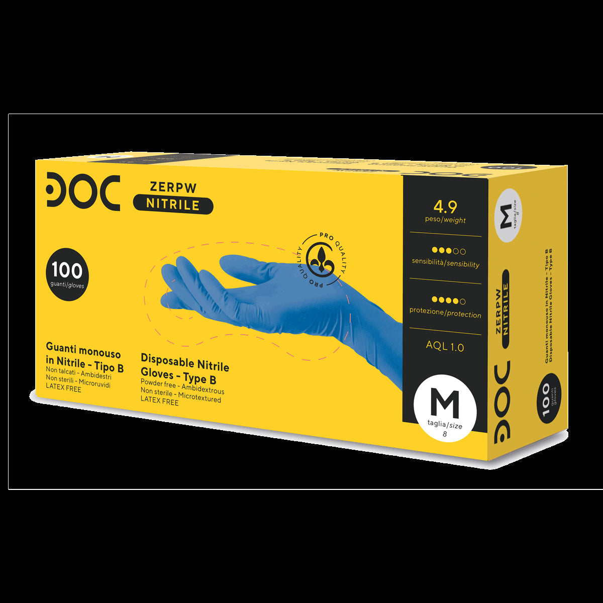 Guanti monouso in nitrile Gardening Doc Zero Powder Free – gecosafe